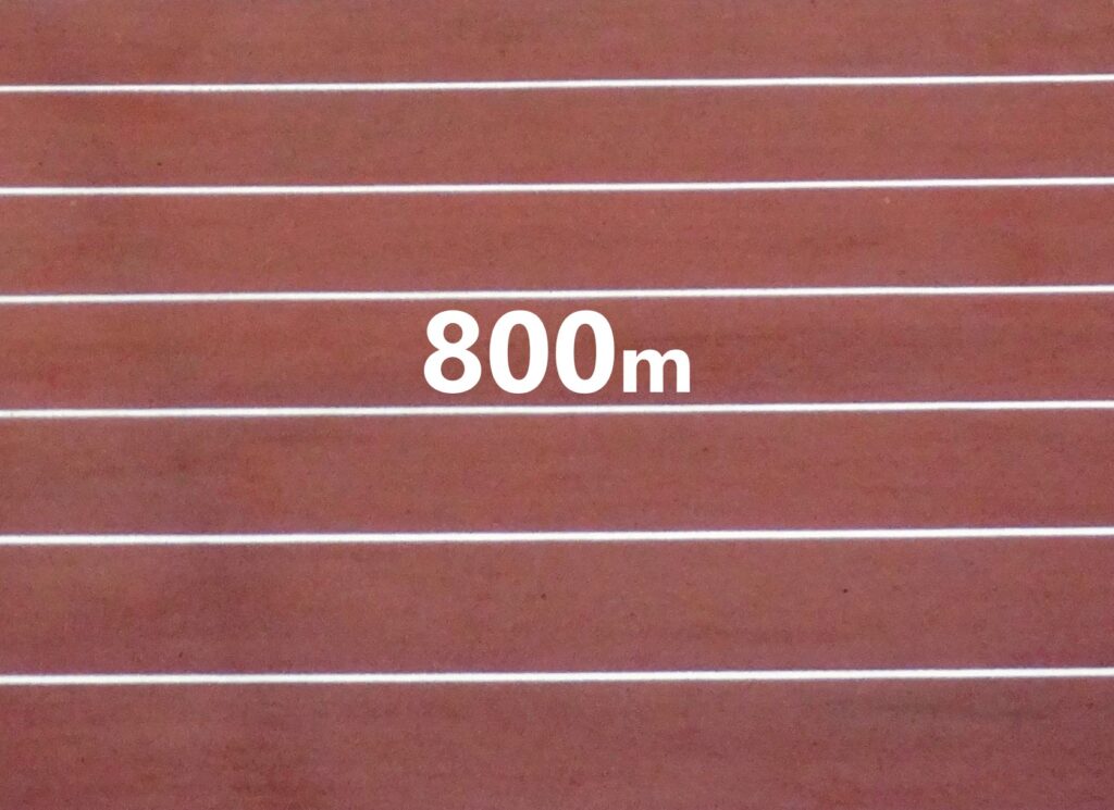800m - Track Analysis